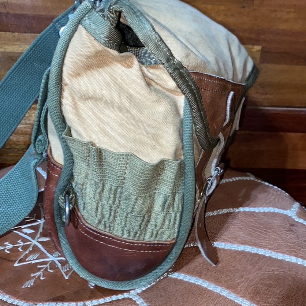 Rare Vintage Orvis Battenkill Canvas And Leather Fiel… - Gem